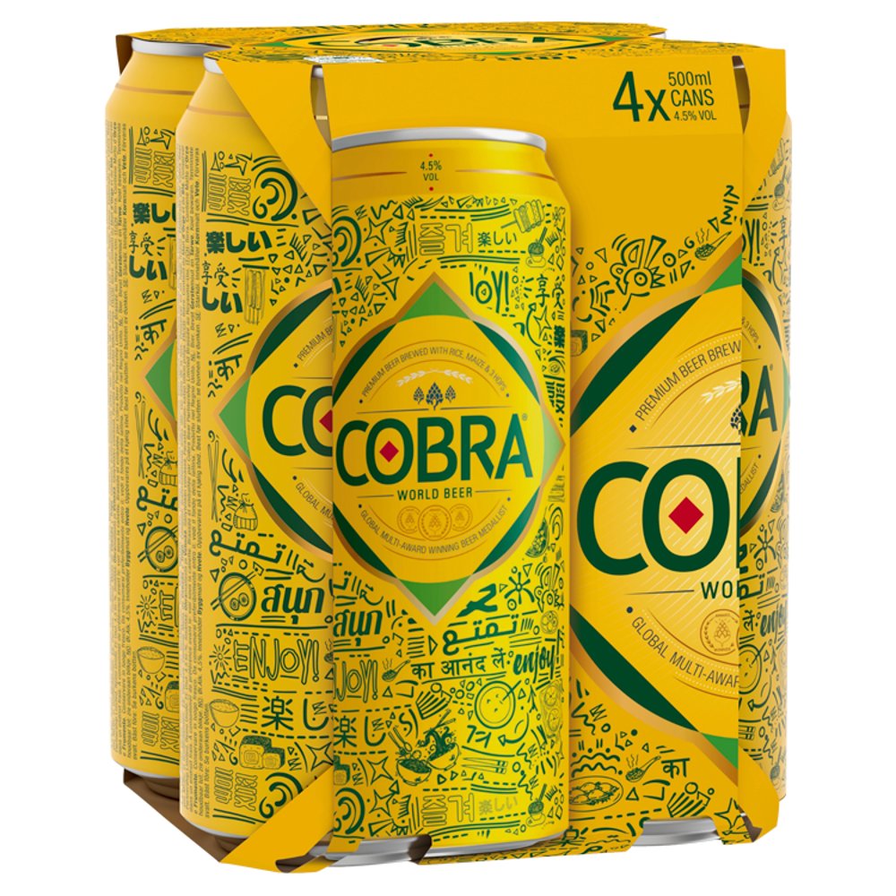 King Cobra Beer Can King Cobra 40oz | King Cobra Premium Malt Liquor