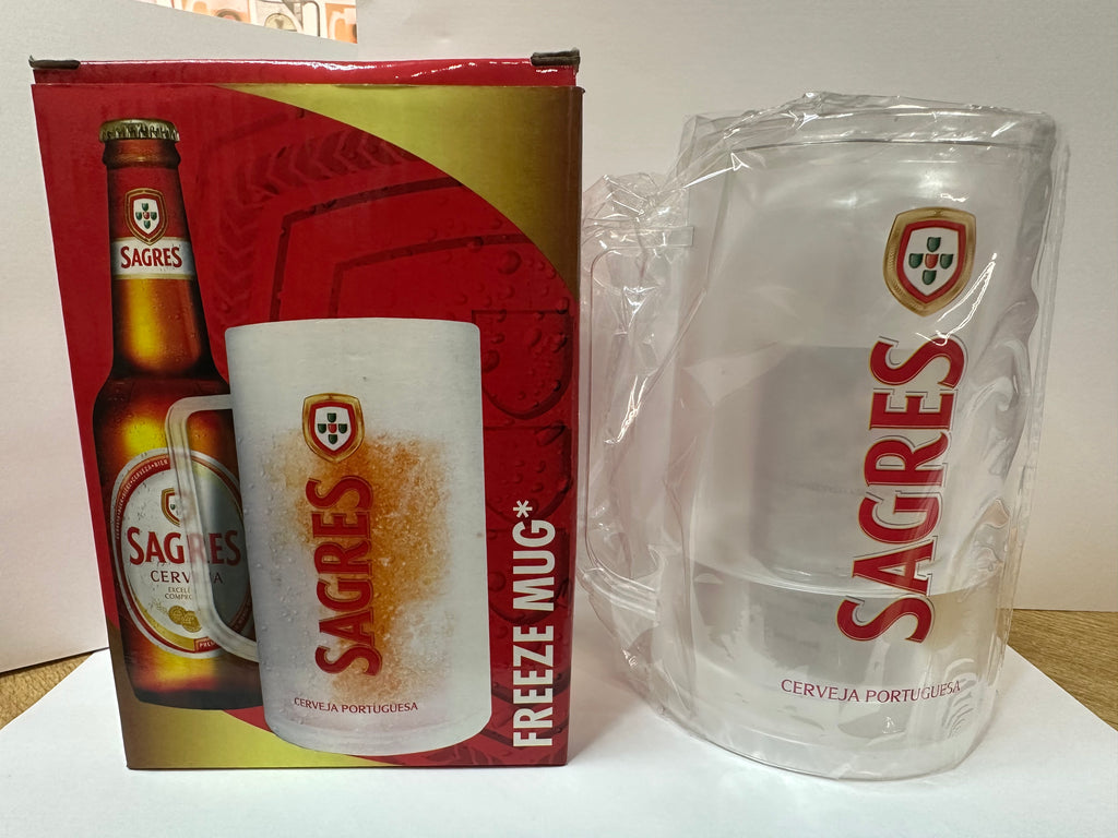 Buy Sagres Carveja Freeze Mug Online - 365 Drinks
