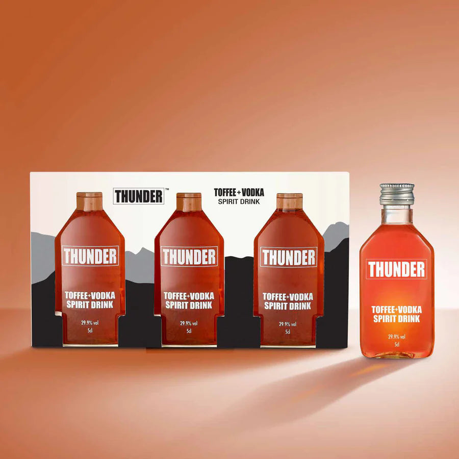 Buy Thunder Vodka Vodka Gift Pack 3 x 5cl Online - 365 Drinks