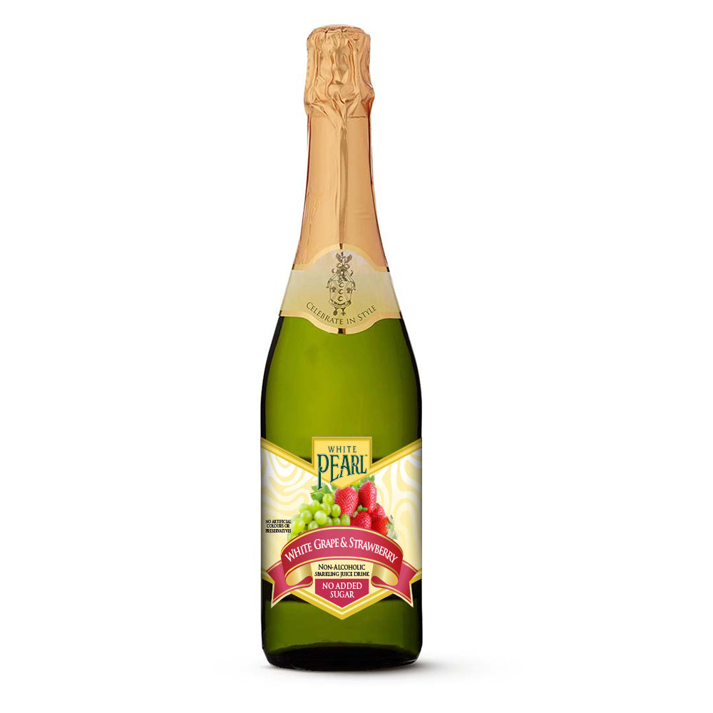 Buy White Pearl White Grape & Strawberry Non-Alcoholic Sparkling Juice ...