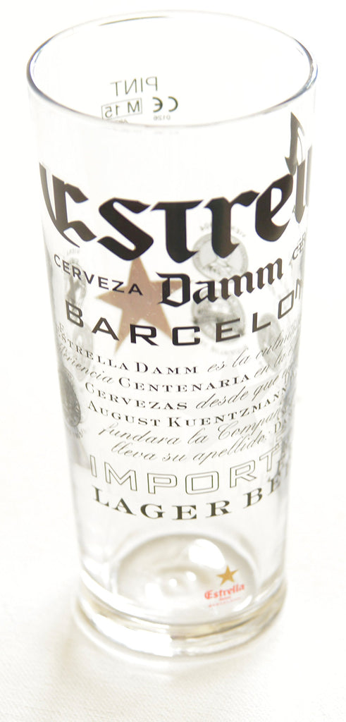 Buy Estrella Damn Nucleated Pint Glass - 20oz Online - 365 Drinks