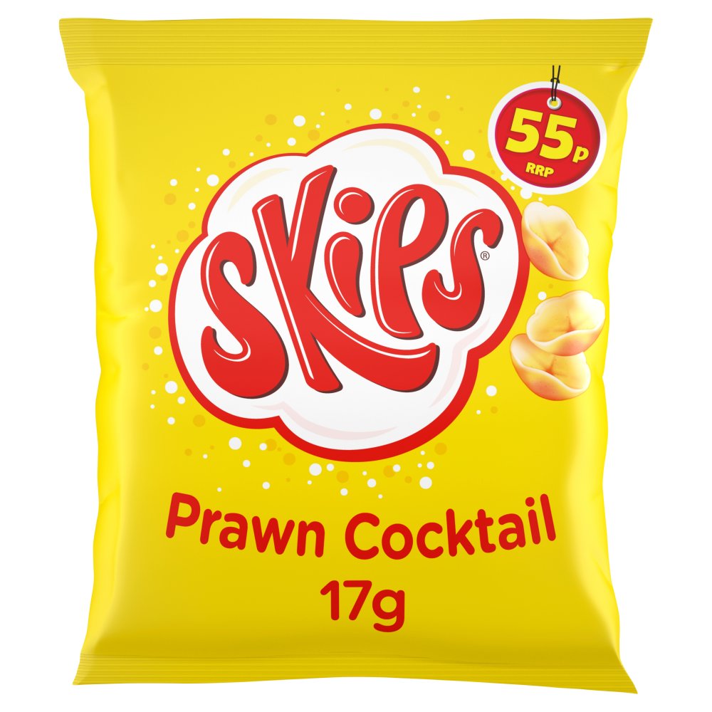 Buy Skips Prawn Cocktail Crisps 30 x 17g, 55p PMP Online - 365 Drinks