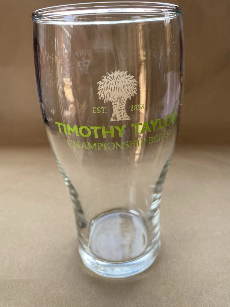 Buy Timothy Taylor's Pint Glass 57cl Online - 365 Drinks