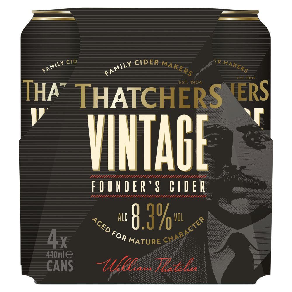 Buy Thatchers Vintage Founder's Cider 24 x 440ml Cans Online - 365 Drinks