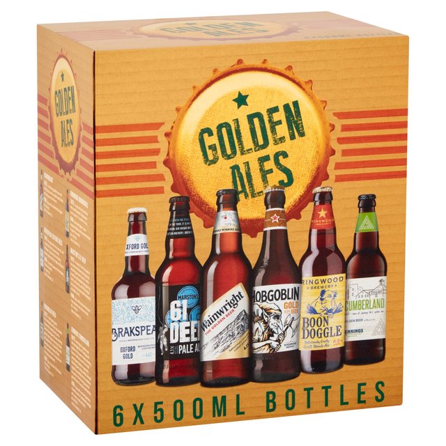 Buy Golden Ales Mixed Pack Beers 6 x 500ml Online - 365 Drinks